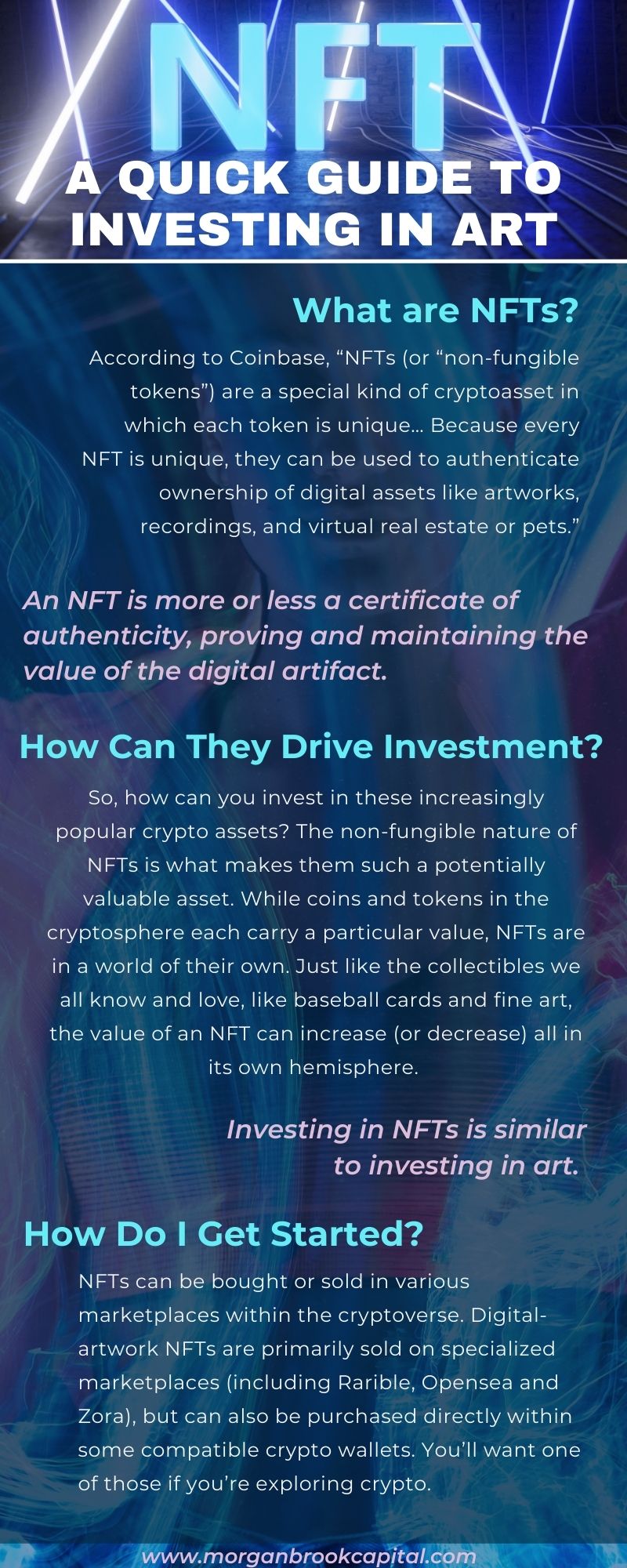 NFTS: A Quick Guide to Investing in Art | MorganBrookCapital